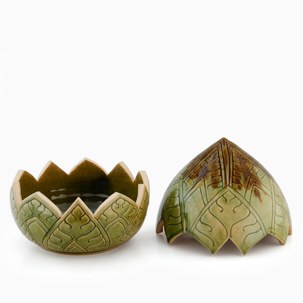Lotus Box – Khmer Ceramics and Fine Arts Centre