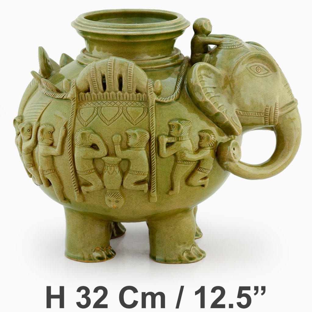 Elephant Jar – Khmer Ceramics and Fine Arts Centre